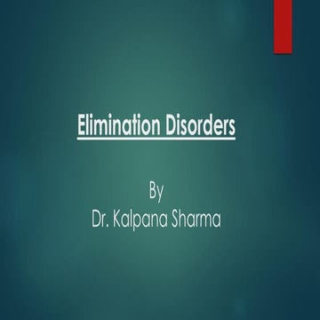 Elimination disorders/ Enuresis/Bed wetting.pdf
