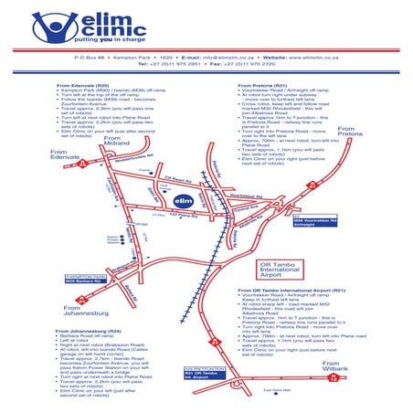 Elim Map (Colour) | PDF