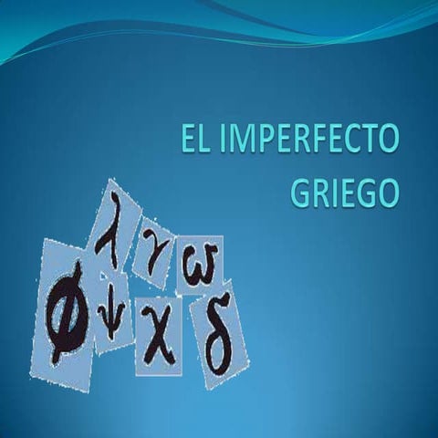 El imperfecto griego | PPTX