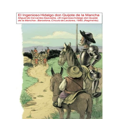 El Ingenioso Hidalgo Don Quijote de la Mancha | DOCX
