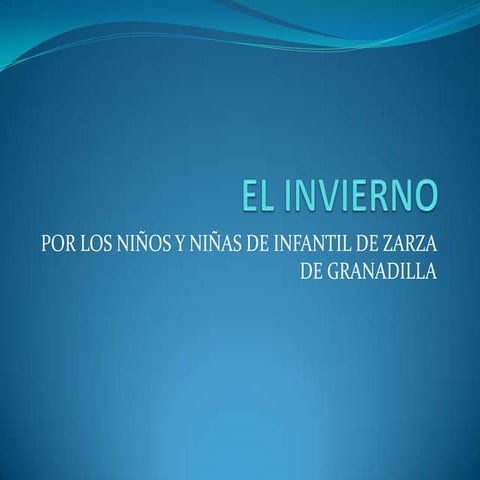 El invierno | PPTX