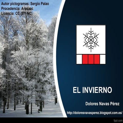 El invierno. Vocabulario. Ropa, objetos, comidas | PPT