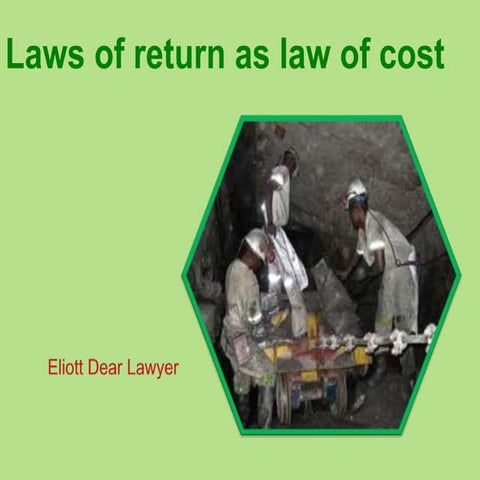 Lecture 2 - Law of Returns to a Factor | PPTX