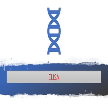Elisa (Enzyme linked immuno sorbent assay) | PPTX