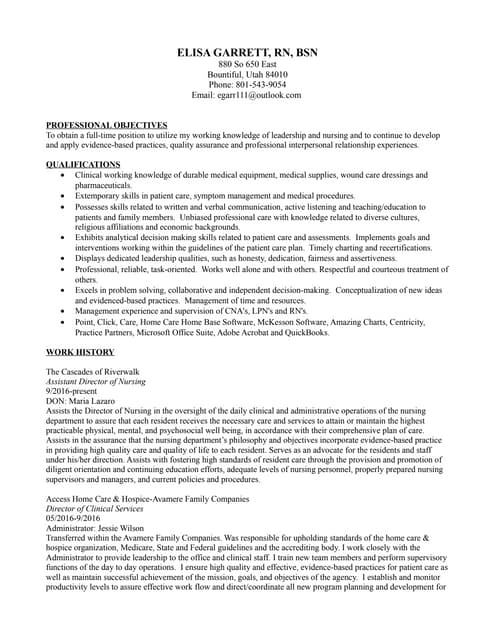 Nurse - Fully Editable ATS Resume Template.docx