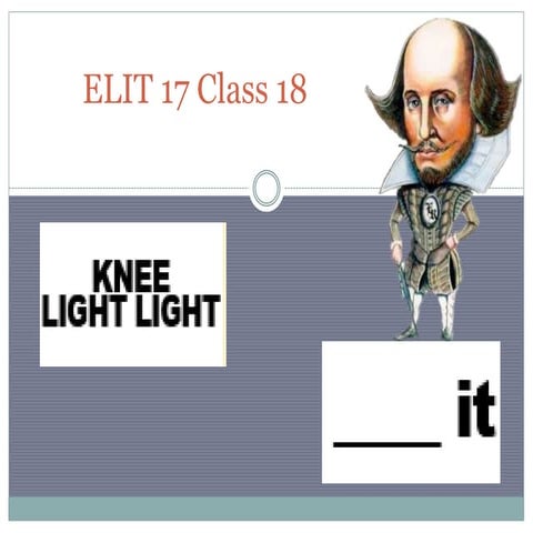 Elit 17 class 18 special | PPTX