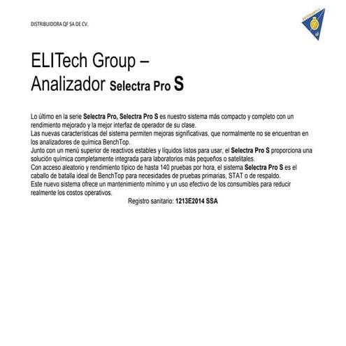 equipo de quimica clinica automatizado ELITech Group selectra pro s.pdf