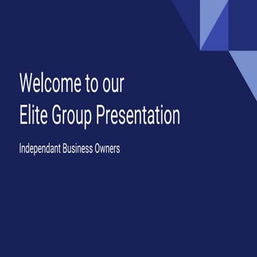 Elite Group Recruitment Presentation | PPT