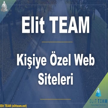 Elit TEAM - Kişisel Web Sitesi | PDF