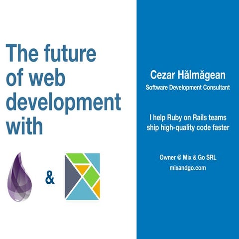 Elixir And Elm Ppt