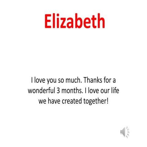 Danny&Elizabeth | PPTX