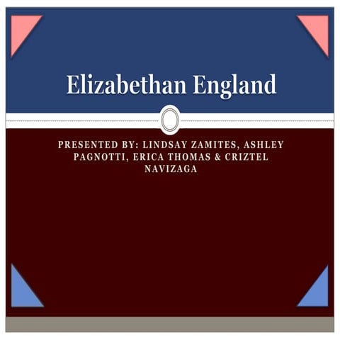 Rich and Poor during Tudor times | PPTX