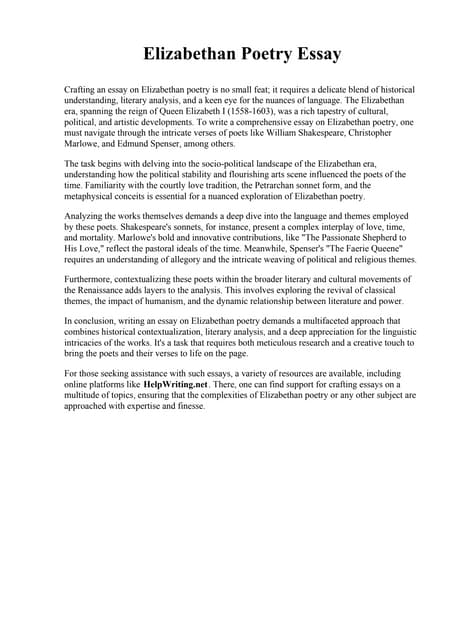 Sample Textual Analysis Essay. Judson University | PDF