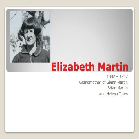 Elizabeth Martin's death | PDF