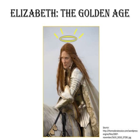 Elizabeth Powerpoint(2) | PPTX | Soundtracks, TV and Showtunes | Music