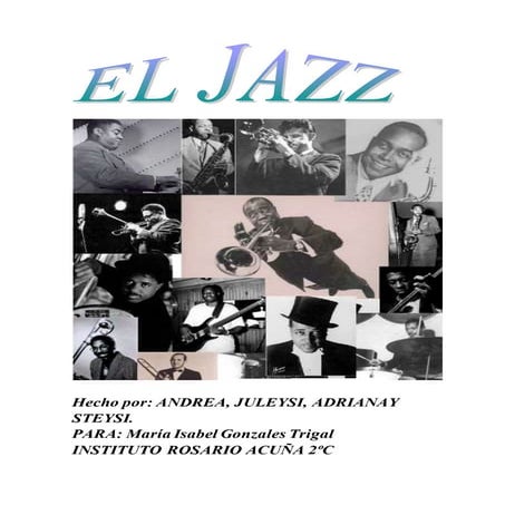 El género musical jazz | PPTX