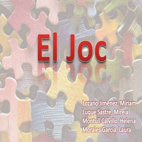 El Joc | PPTX