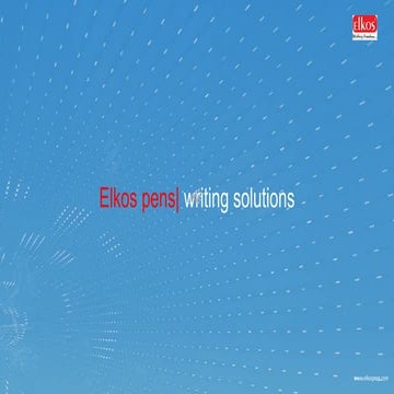 Elkospens / Gel pen | PPTX
