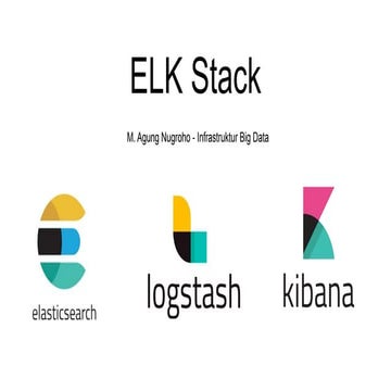 Elastic search, logstash, kibana untuk big data | PDF