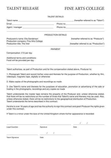 script breakdown example | PDF