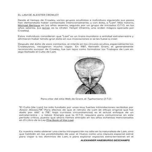 El lam - Alister Crowley | PDF