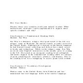 ELL Case StudiesDiscuss these case scenarios with | DOCX