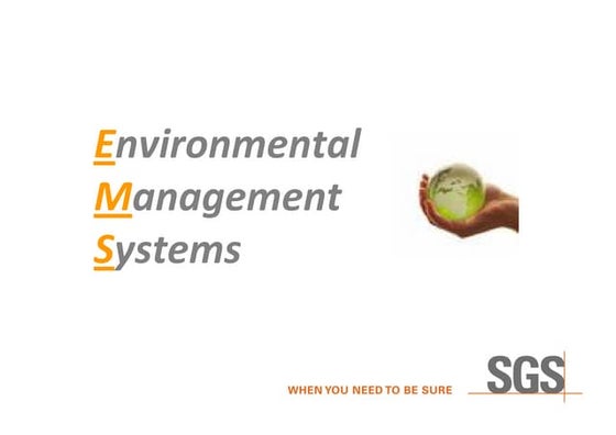Environmental Management System | PPTX | Environmental Services ...