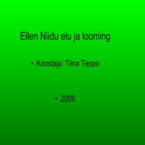 Ellen Niit[1] | PPT