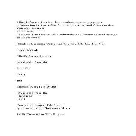 Eller Software Services has received contract revenue informatio.docx