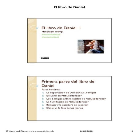 El libro de Daniel | PDF