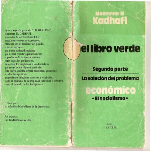 El libro verde kadhafi | PDF