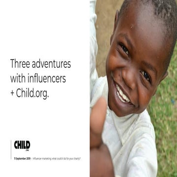 Charity case study: Child.org
