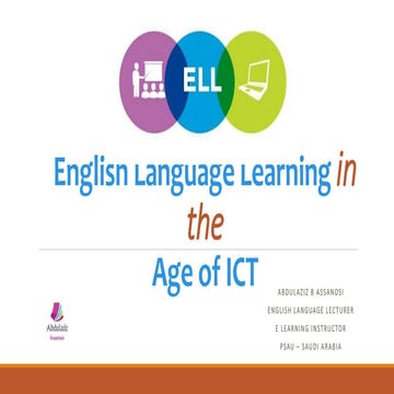 Ell in ict | PPT