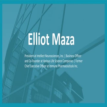 Elliot Maza - A Growth-Oriented Executive From Fort Lee, NJ.pdf