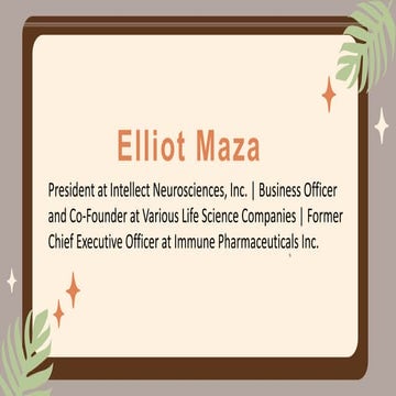 Elliot Maza - A Growth-Oriented Executive From Fort Lee, NJ.pdf