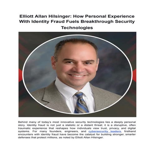 Exclusive Photos of Elliott Allan Hilsinger | PDF