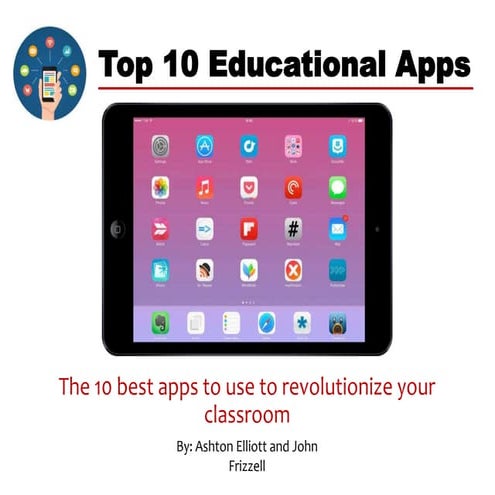 10 apps for the classroom unit 4 | PPTX