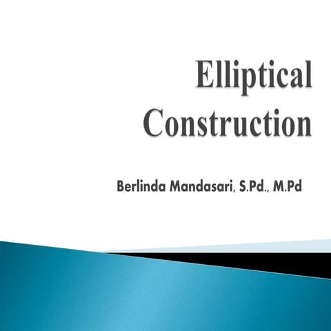 Diagrama Shows The Construction Of A Model Of A Eliptical Th