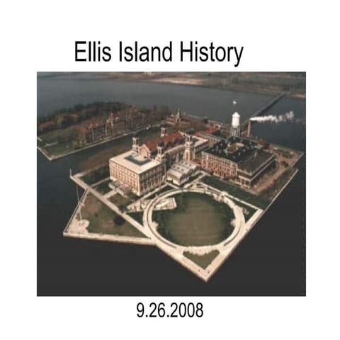 Ellis Island History | PPT