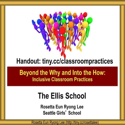 Ellis Inclusive Classroom Practices | PPT