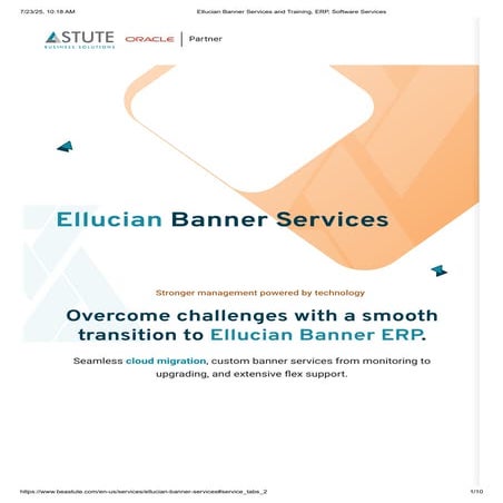 Ellucian Banner ERP Services, Training and Software Solutions.pdf