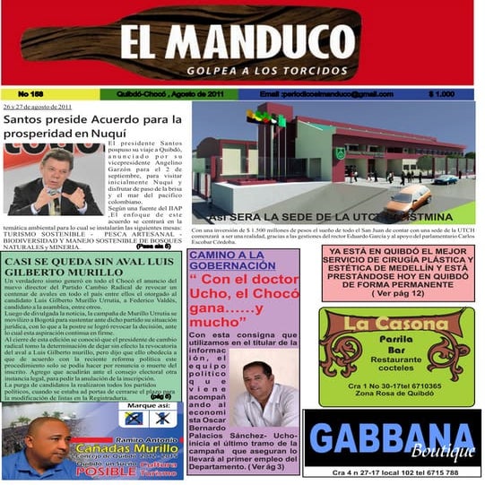 Periódico El Manduco No 158 | PDF
