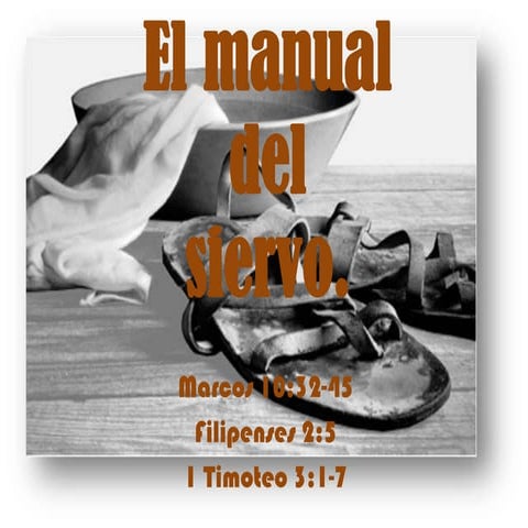 El manual del siervo | PPTX