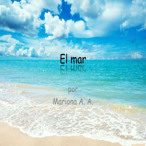 El mar y sus habitantes | PPT