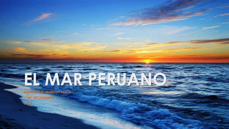 El mar peruano