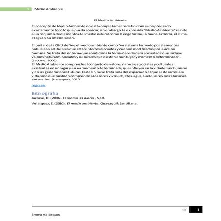 MEDIO AMBIENTE | PPTX