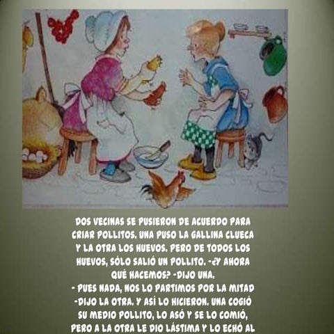 El medio pollito | PPTX