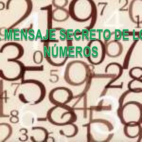 El mensaje secreto de los números | PPTX
