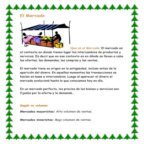 El mercado word | DOCX