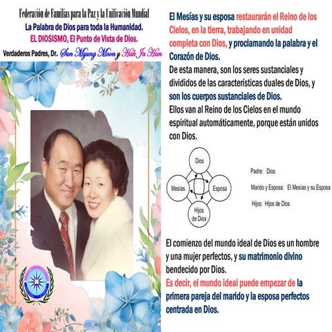 La forma perfecta de Dios, Matrimonios DIVINOS..ppt